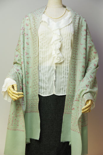 カシミール手針刺繍ストール販売 - 『印度良品』